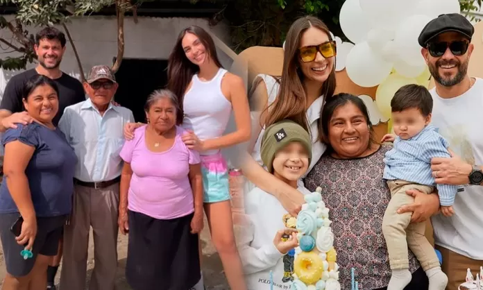 Natalie Vértiz y Yaco Eskenazi protagonizaron emotiva visita a la ...