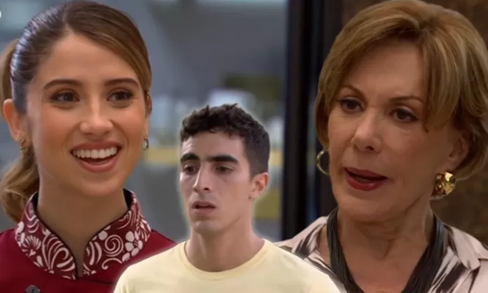 Francesca le pide a Alessia que Jimmy trabaje en la empresa a tiempo ...