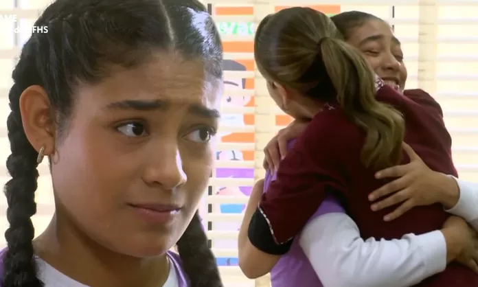 Alessia y July tuvieron emotiva reconciliación: "Te portas bien opa"