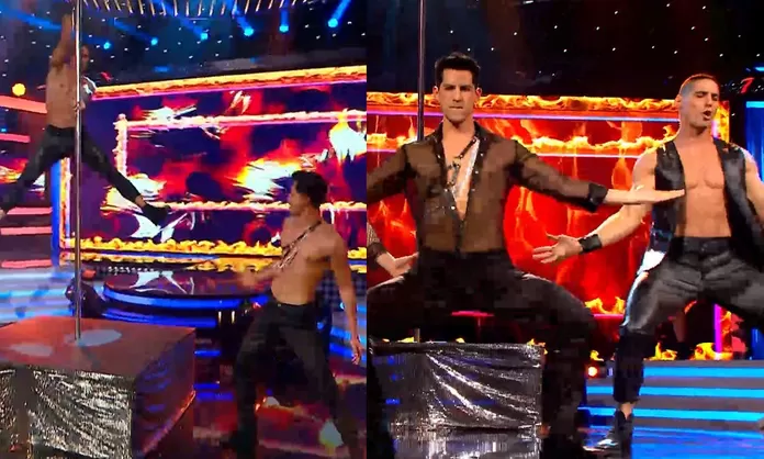 Facundo González y Santiago Suárez brillaron con sensual coreografía en versus de baile