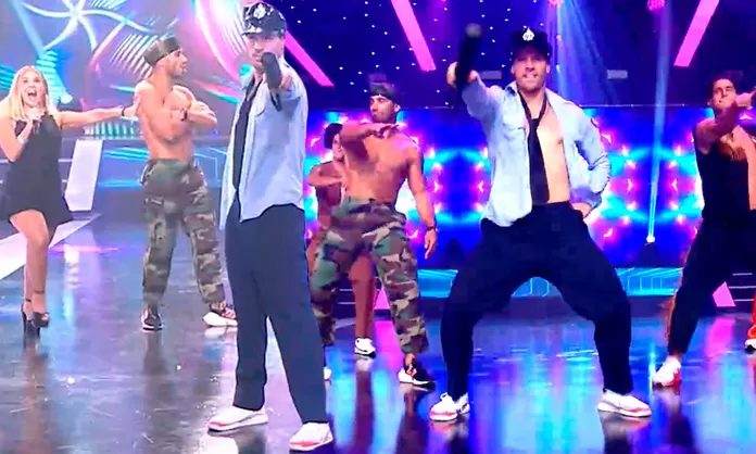 Said Palao y Patricio Parodi enloquecieron a Johanna con tremendo baile como Village people - YMCA