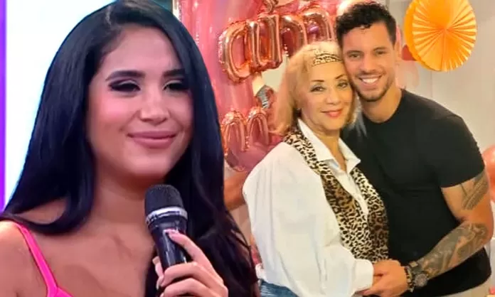 Melissa Paredes se conmovió por sorpresa de la mamá de Anthony Aranda: Te quiero, hijita