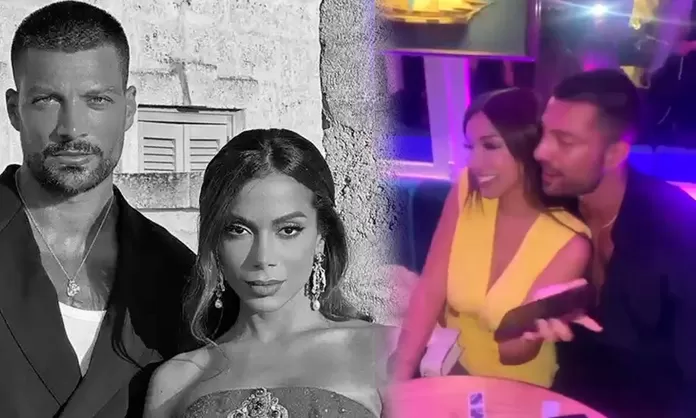 Paula Manzanal se luce cariñosa con Simone Susinna, ex de Anitta